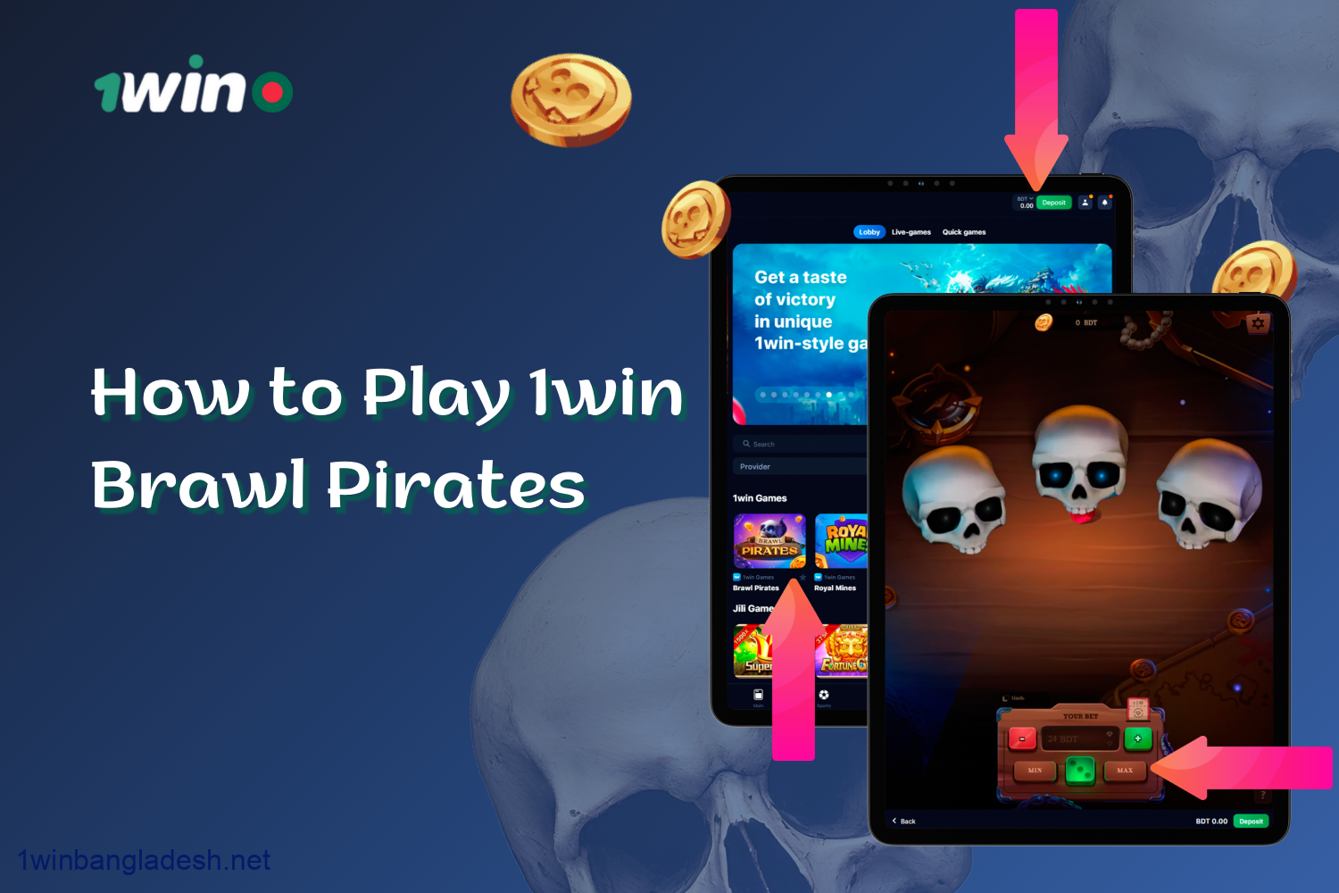 The 1win Brawl Pirates Game: Key Features, Gameplay Rules & Demo Version
